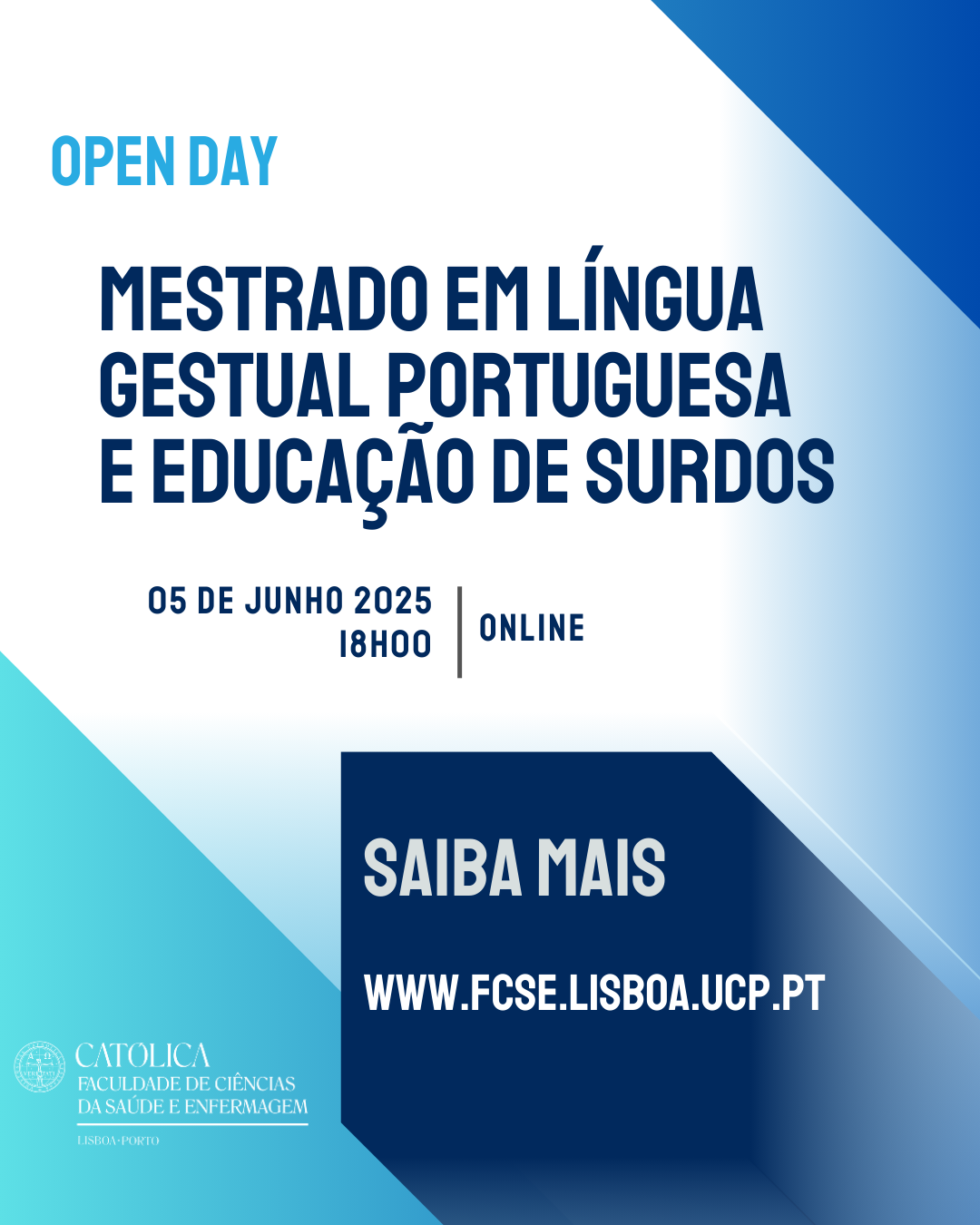 Open Day of the Master's Degree in Sign Language and Deaf Education ...