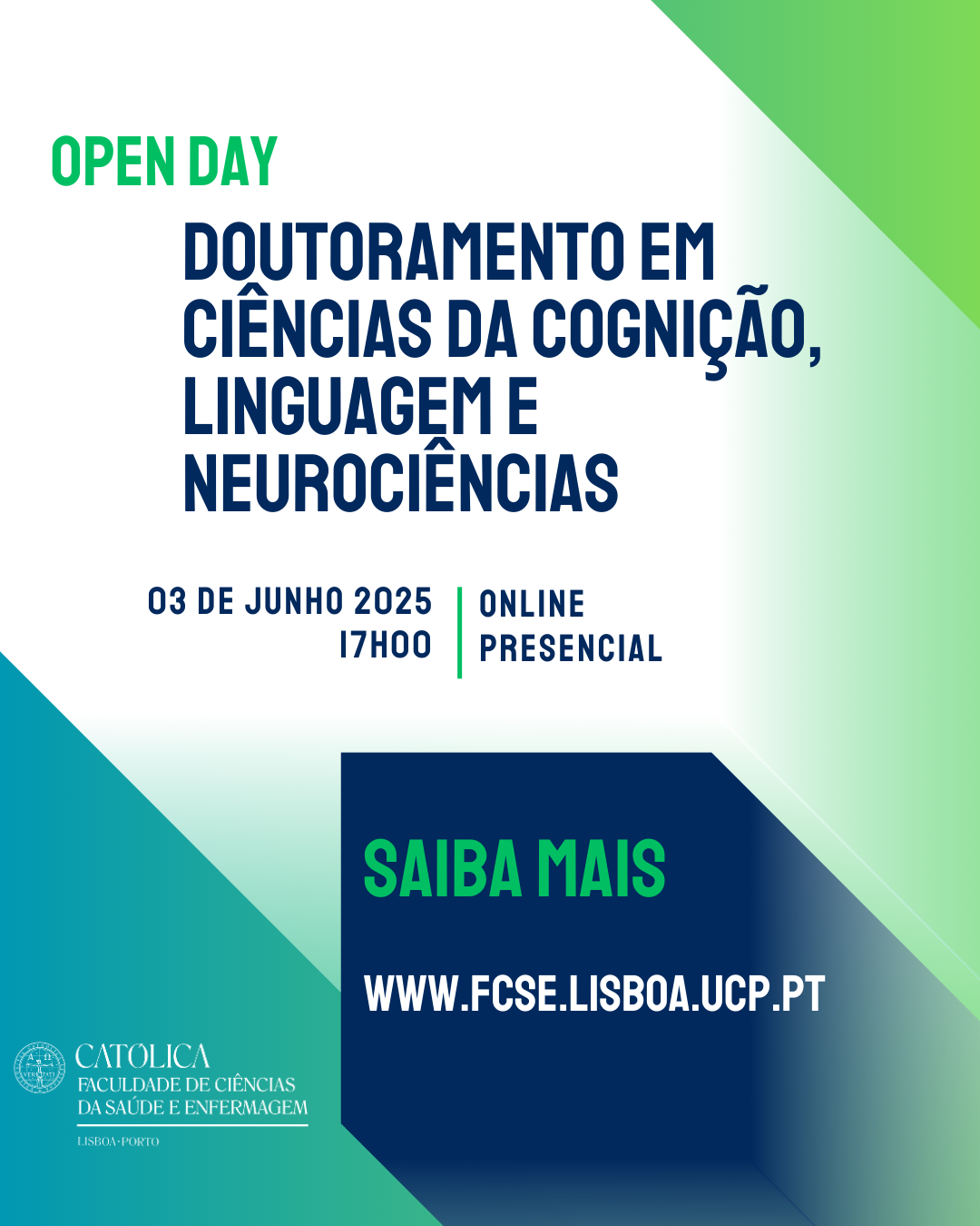 Open Day - Doutoramento em Ciências da Cognição , Linguagem e ...